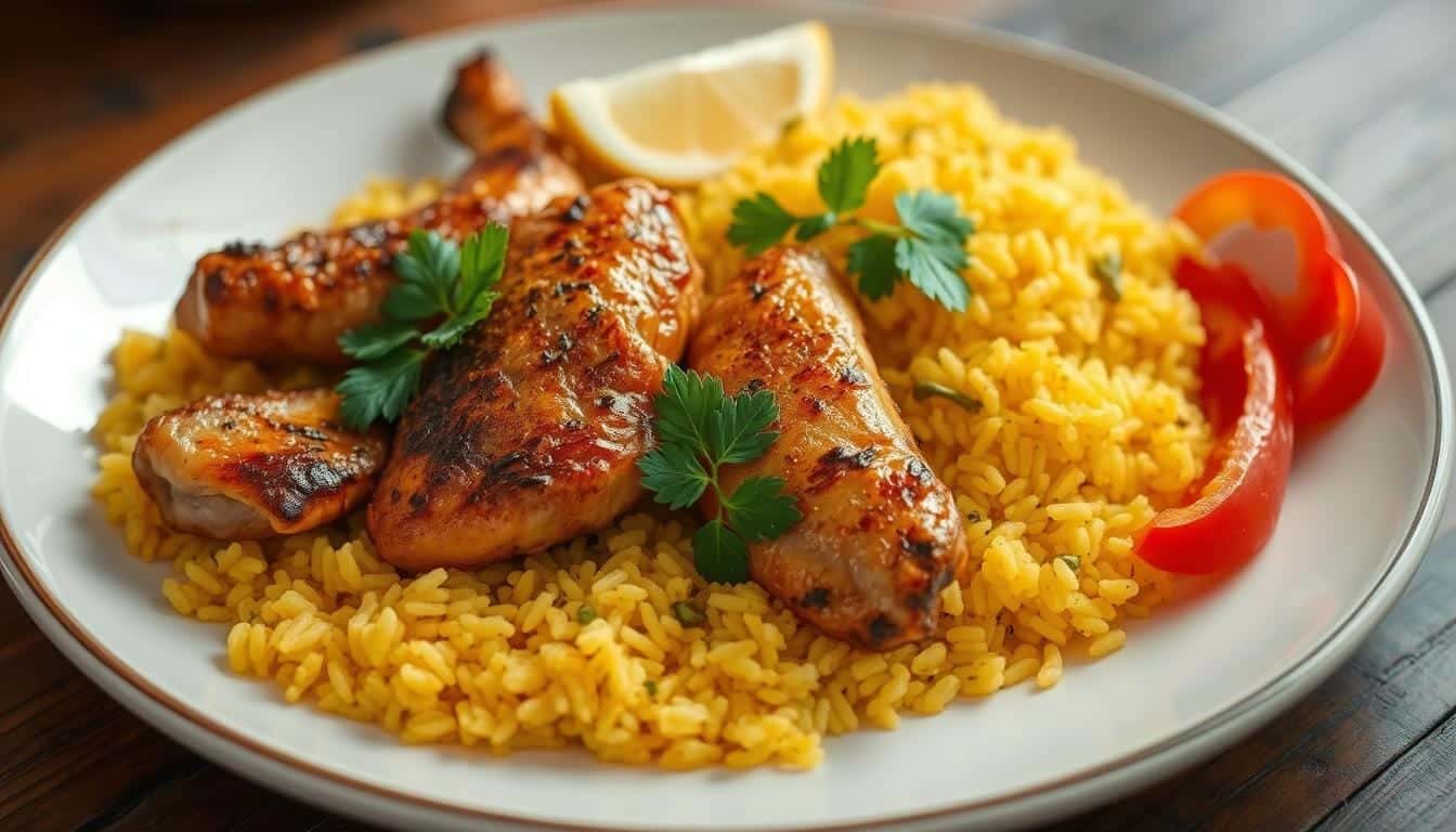Flavorful chicken and yellow rice recipe - 1 Classic Recipe